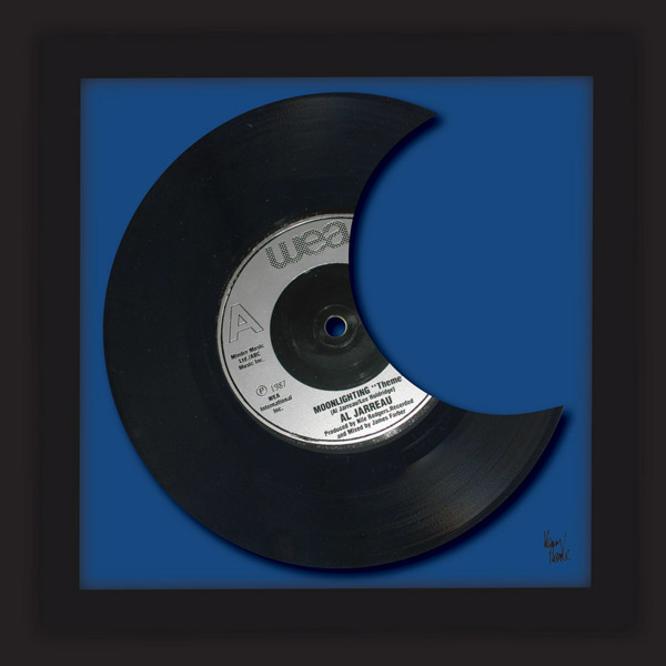 Moonlighting 'Theme' - Al Jarreau (1987) - Kenny Deane Vinyl Art
