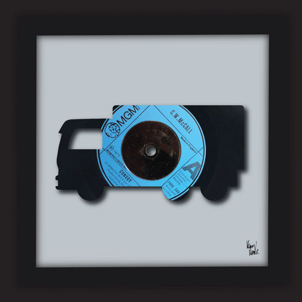 Convoy - C.W. McCall (1975) - Kenny Deane Vinyl Art