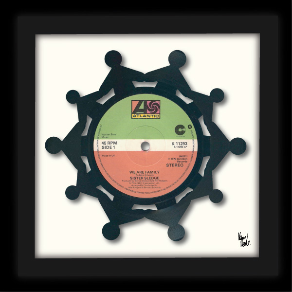 We Are Family - Sister Sledge (1979) - Kenny Deane Vinyl Art