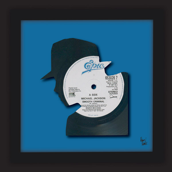 Smooth Criminal - Michael Jackson (1987) - Kenny Deane Vinyl Art