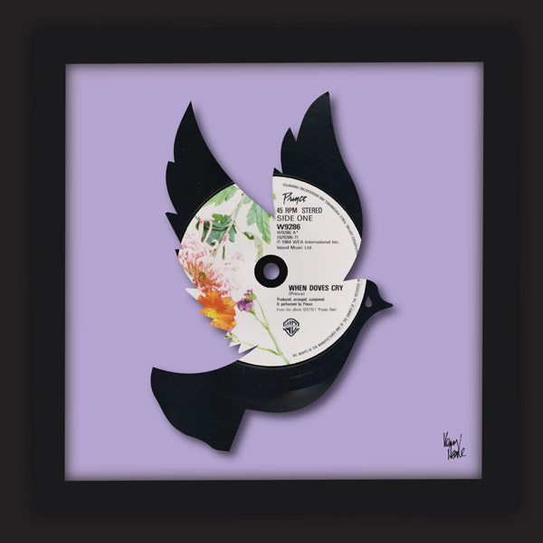 When Doves Cry Prince 1984 Kenny Deane Vinyl Art