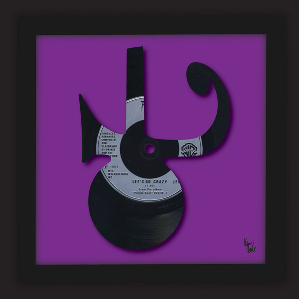 Let's Go Crazy - Prince & the Revolution (1984) - Kenny Deane Vinyl Art