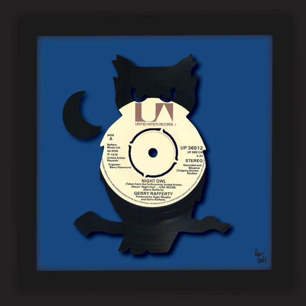 Night Owl - Gerry Rafferty (1979) - Kenny Deane Vinyl Art