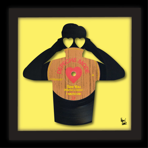 See You- Depeche Mode (1982) - Kenny Deane Vinyl Art