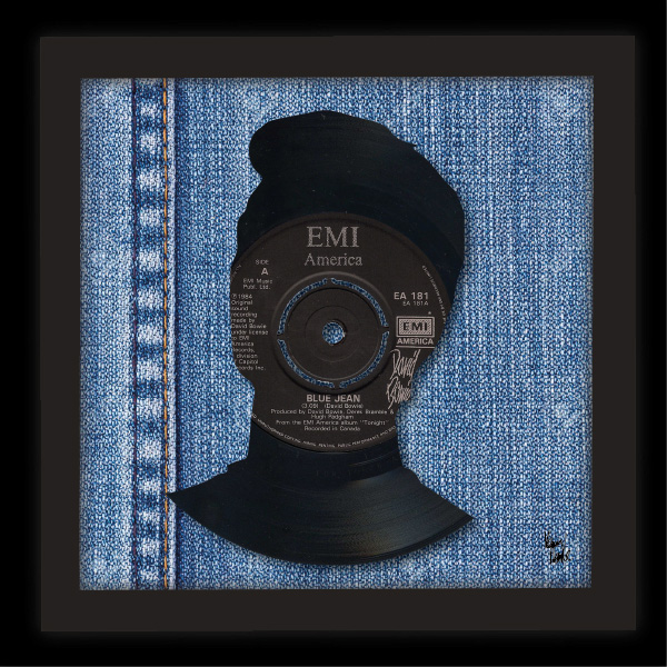 Blue Jean- David Bowie (1984) - Kenny Deane Vinyl Art