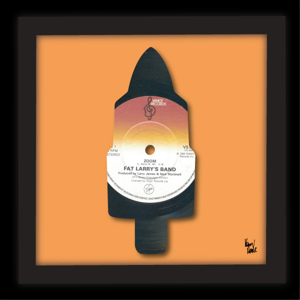 Zoom - Fat Larry's Band (1982) - Kenny Deane Vinyl Art