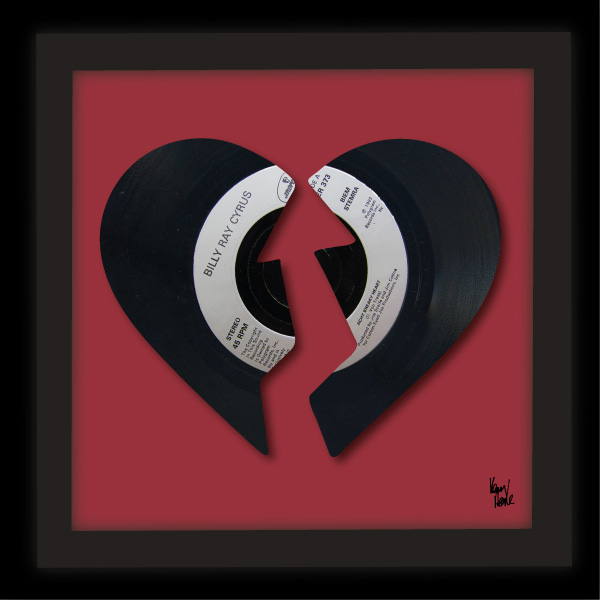 Achy Breaky Heart - Billy Ray Cyrus (1992) - Kenny Deane Vinyl Art