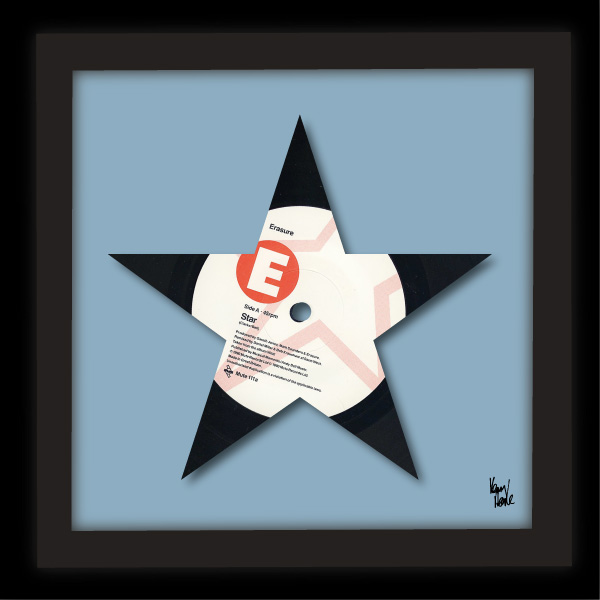 Star - Erasure (1990) - Kenny Deane Vinyl Art