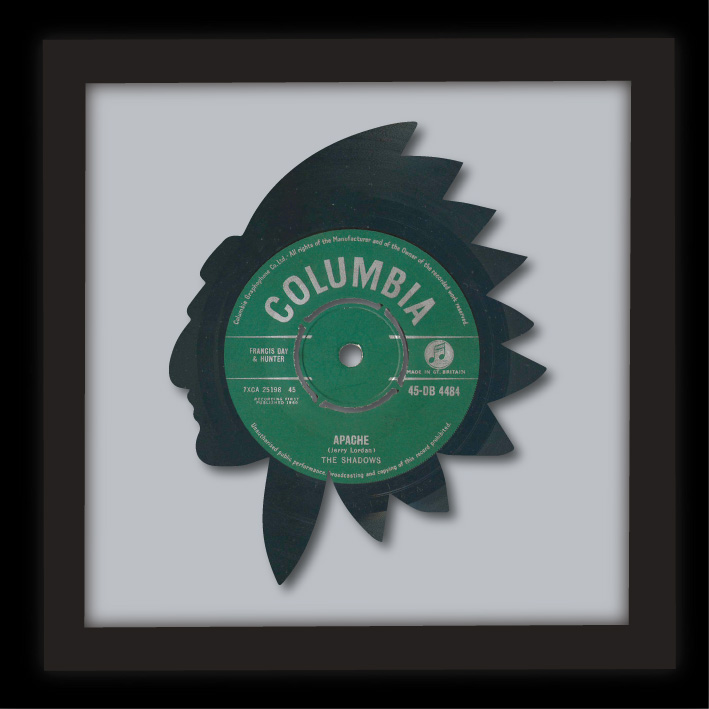 Apache - The Shadows (1960) - Kenny Deane Vinyl Art
