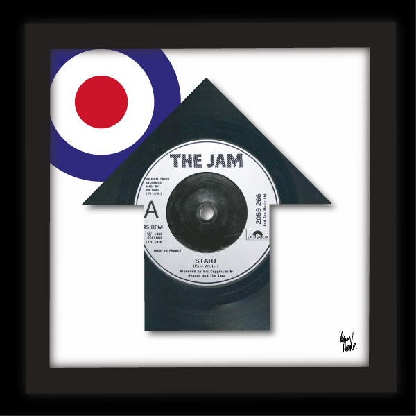 Start - The Jam (1980) - Kenny Deane Vinyl Art