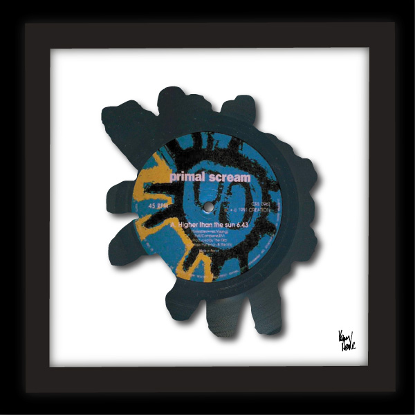Higher Than The Sun - Primal Scream (1991) - Kenny Deane Vinyl Art