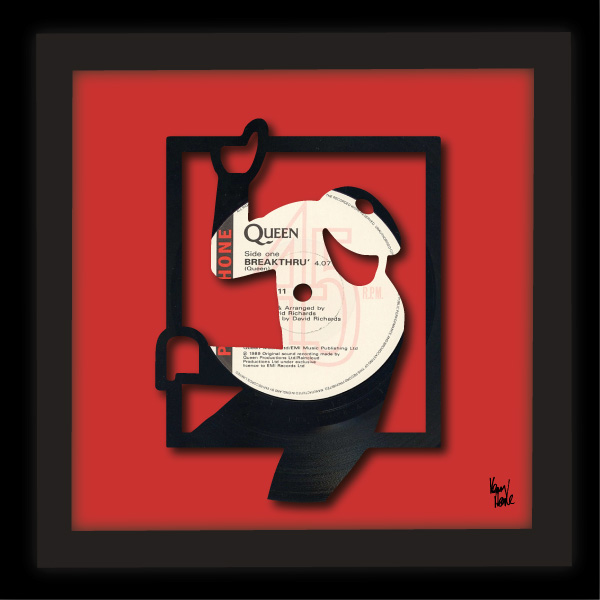 Breakthru' - Queen (1989) - Kenny Deane Vinyl Art