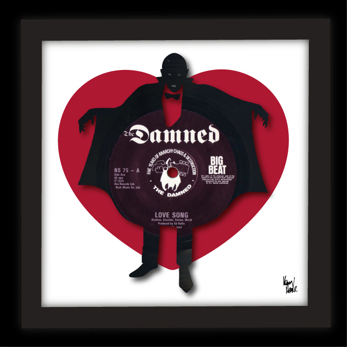 Love Song - The Damned (1979) - Kenny Deane Vinyl Art