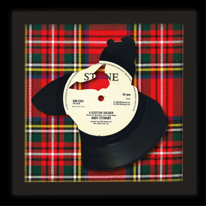 A Scottish Soldier - Andy Stewart (1960) - Kenny Deane Vinyl Art