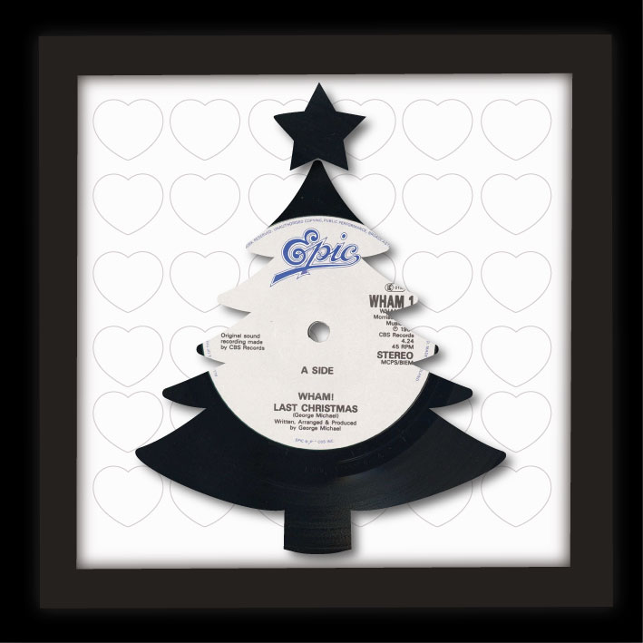 Last Christmas - Wham (1984) - Kenny Deane Vinyl Art