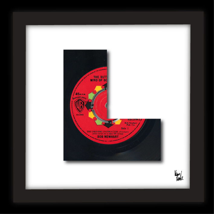 The Driving Instructor - Bob Newhart (1961) - Kenny Deane Vinyl Art