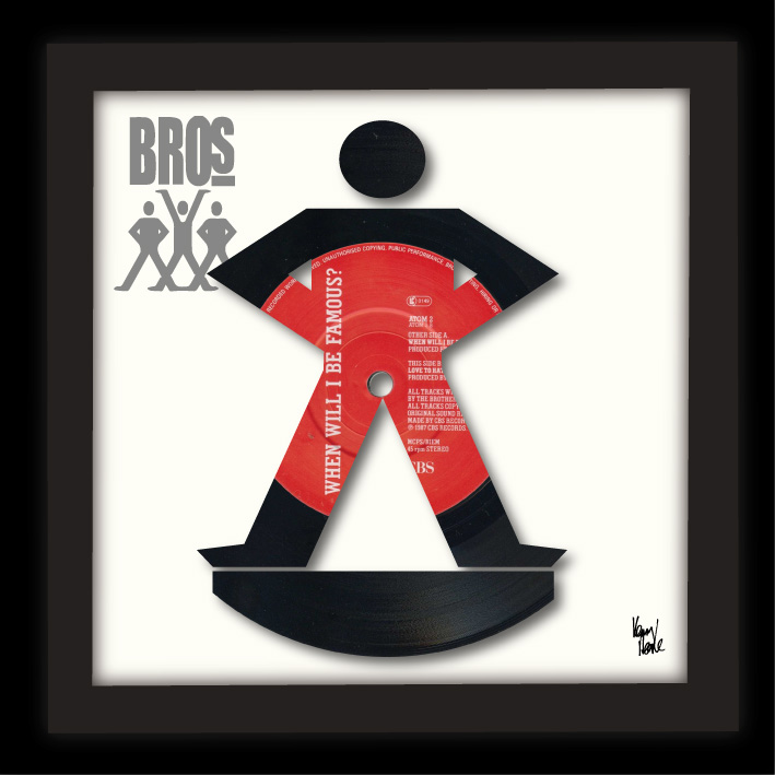When Will I Be Famous? - Bros (1987) - Kenny Deane Vinyl Art