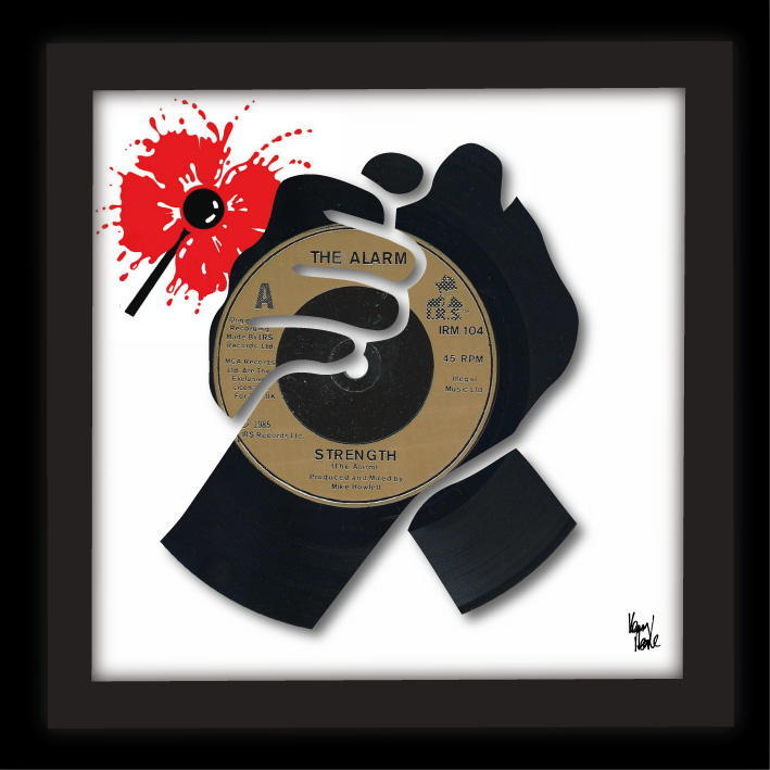 Strength - The Alarm (1985) - Kenny Deane Vinyl Art