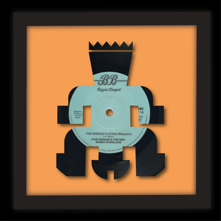 The Winker's Song (Misprint) - Ivor Biggun (1978) - Kenny Deane Vinyl Art