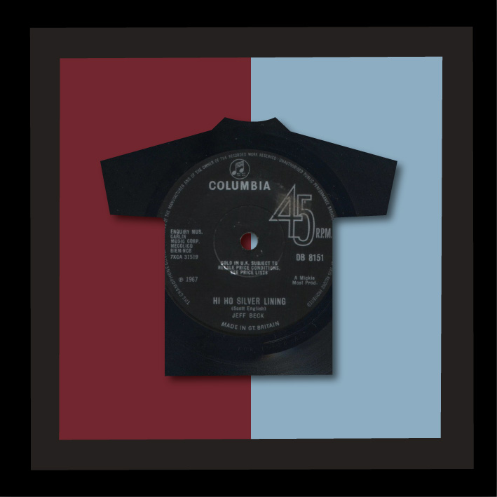 Hi Ho Silver Lining - Jeff Beck (1967) - Kenny Deane Vinyl Art